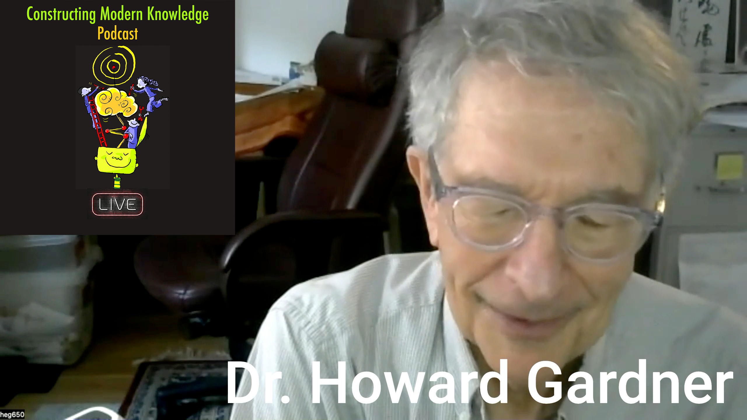 Episode 13 - Howard Gardner Fireside Chat - Constructing Modern Knowledge Online